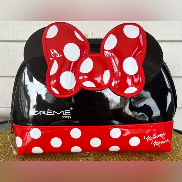 Disney | Bags | Disney The Crme Shop Minnie Mouse Collab Makeup Pouch ...